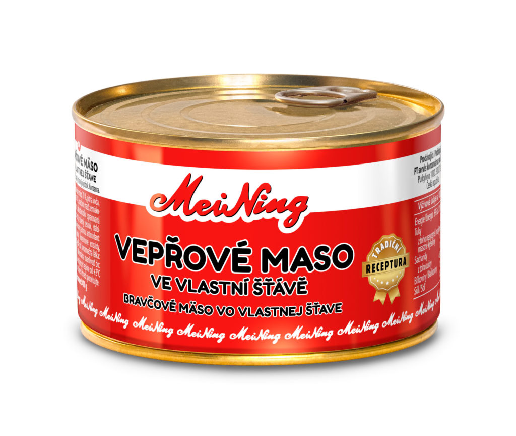 Tradiční masové konzervy • Mei Ning