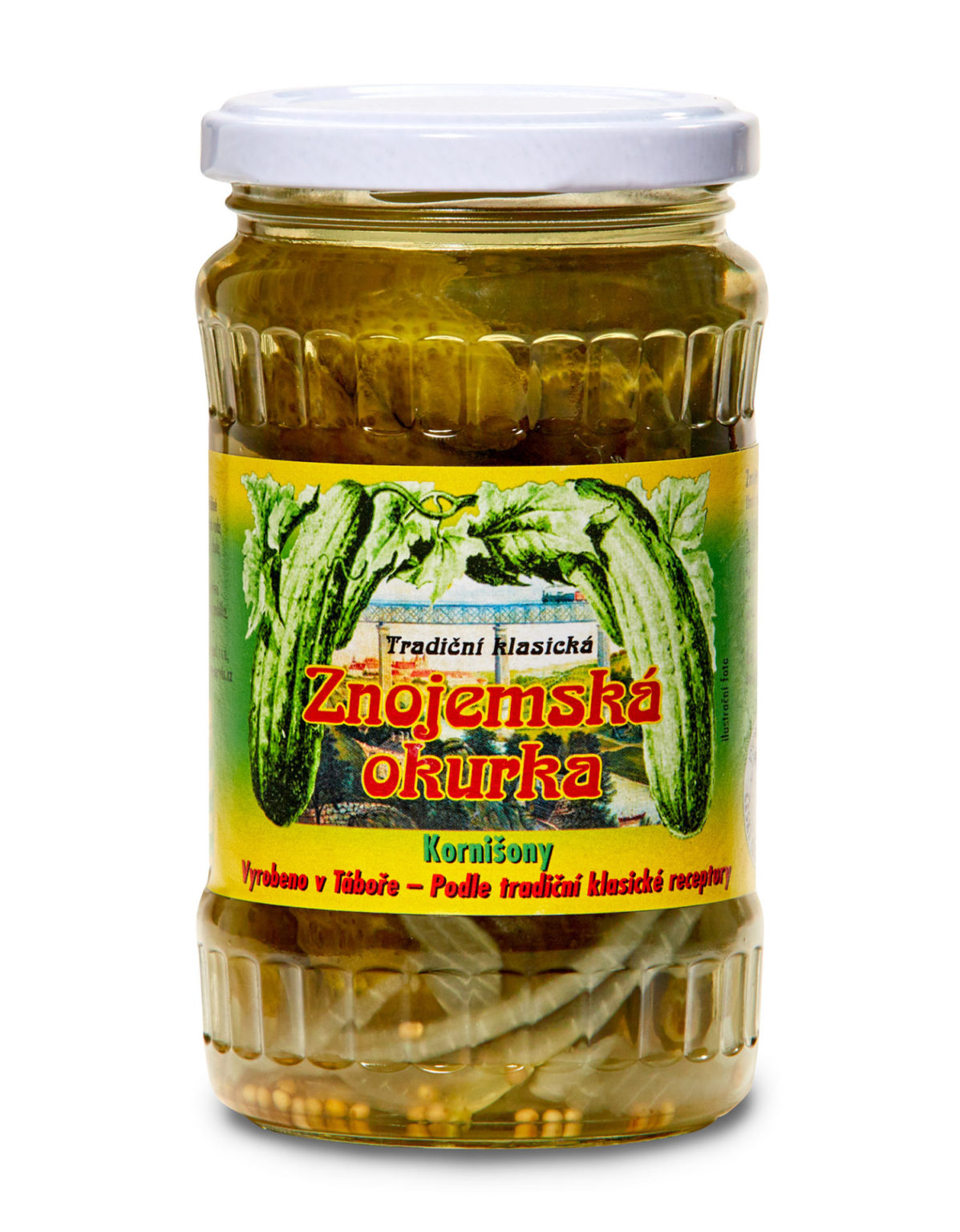 Tradiční klasická Znojemská okurka