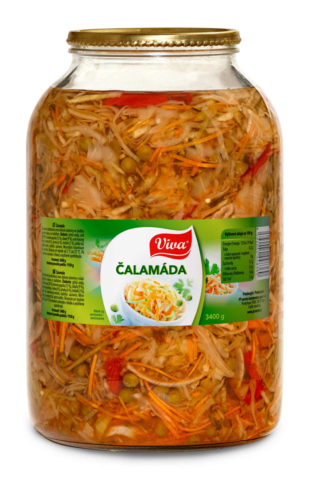 Čalamáda 3 400g • PT Servis