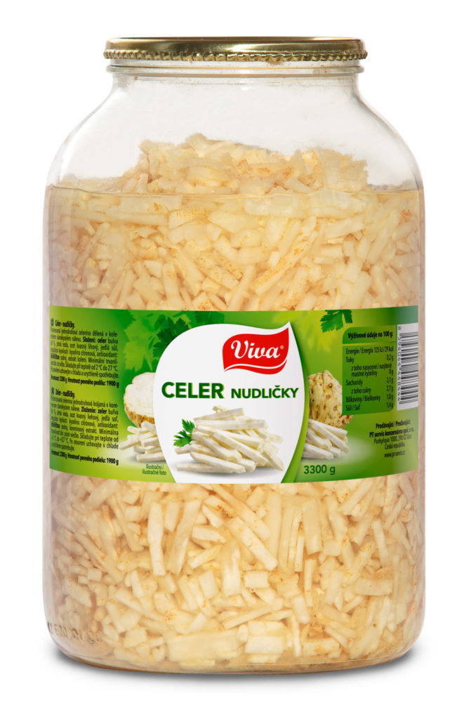 Celer nudličky 3 300g • PT Servis